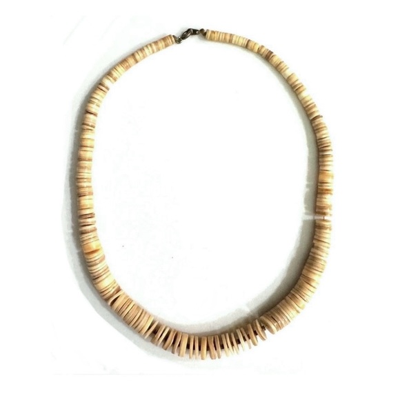 Vintage | Jewelry | Vintage Santo Domingo Melon Shell Heishi ...